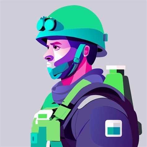 Sick Army Man Vector Illustration Premium Ai Generated Vector