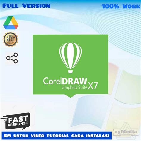 Jual Win Corel Draw X7 Aplikasi Desain Siap Pakai Shopee Indonesia