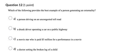solved question 12 1 ﻿point which of the following provides