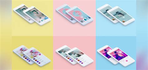 6 Music Player Screens XD Guru