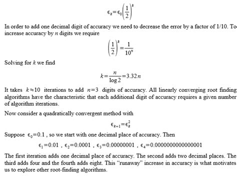 Solved Convergence Use The Convergence Formula For The