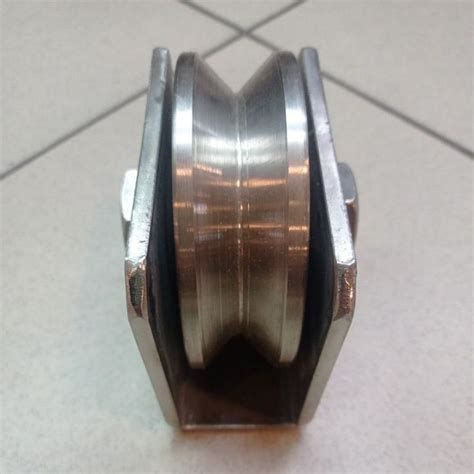 Jual Roda Pintu Pagar Roda Pintu Gerbang Stainless SUS 304 Diameter 4