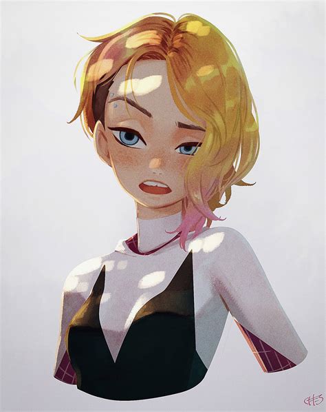 Safebooru 1girl Blonde Hair Blue Eyes Bodysuit Breasts Eyebrow
