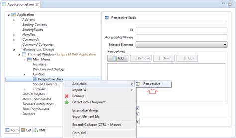 Eclipse RAP Tutorial For Beginners E Workbench Application