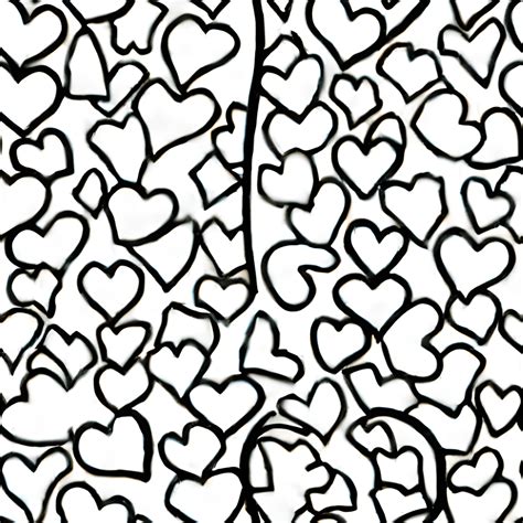 Stained Glass Heart Coloring Page Coloring Pages