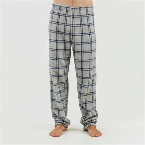 Pijama Coral Hombre Cuadro Enrique Azul Marino Talla De Ropa M