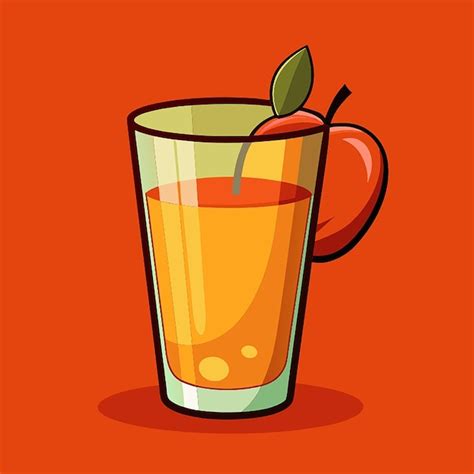 Premium Vector Apple Cider Food Vector Illustration