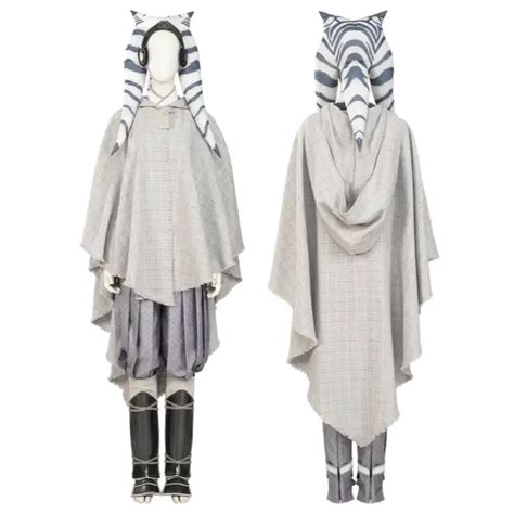 Ahsoka White Costume Ahsoka Tano Cosplay Hallowcos
