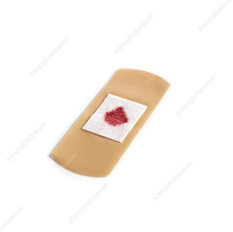 Plaster With Blood Stock Image F0122578 Science Photo Library