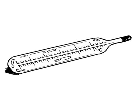 Coloring Page Thermometer Free Printables Img 12112