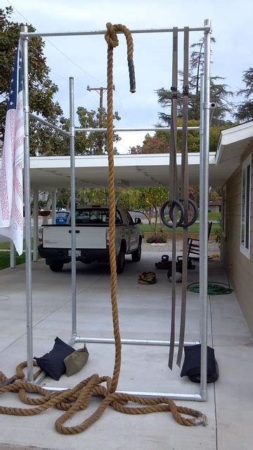 Diy Freestanding Pull Up Station And Workout Structure