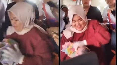 Viral Detik Detik Seorang Ibu Melahirkan Di Speedboat Kontraksi Saat Dalam Perjalanan Menuju RS