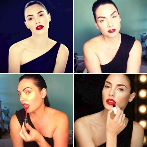 Gal Gadot Inspired Classic Red Lips Classic Red Lip Beauty Makeup