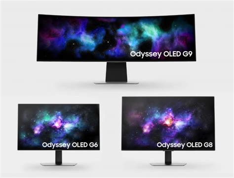 Samsung Electronics представляет новые Oled модели линейки игровых