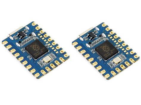 Waveshare 2 Pack Rp2040 Zero Ssf20 Mini Board High Performance Pico Like Mcu Board Based On