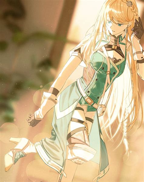 Jaeyeon 1 Elaine Auclair Eiyuu Densetsu Kuro No Kiseki Kuro No