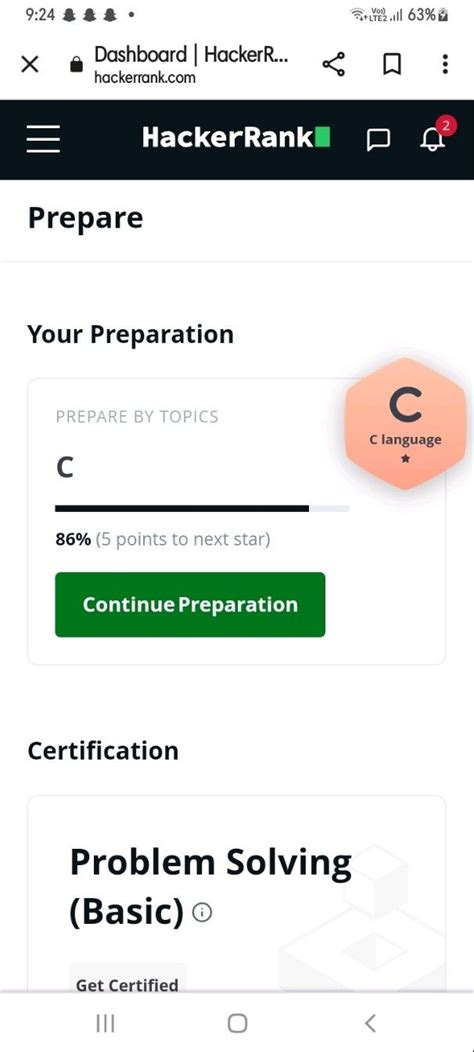 Uppuluri Yasasri On Linkedin I Just Started My Journey In Hackerrank Hackerrank With The Help