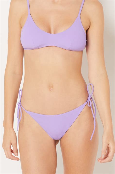 String Bikini Bottom Swimsuit Bottoms Cumbia Parme Etam