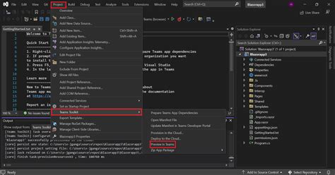 Blazor を使用したhello World Teams Microsoft Learn