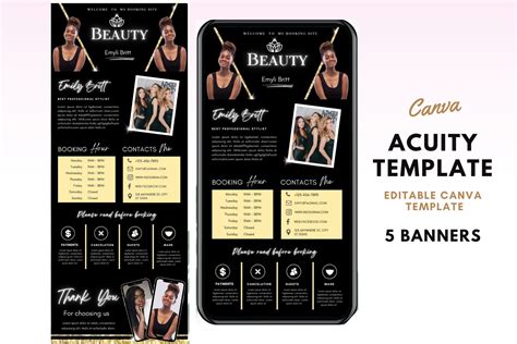 Acuity Scheduling Template Creative Market