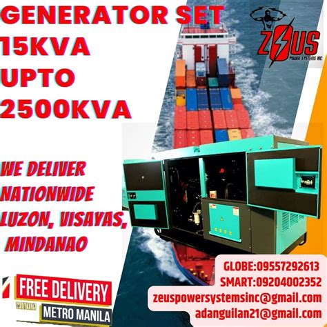 Generator Set 25kva 50kva 75kva 100kva 125kva 150kva 175kva 200kva