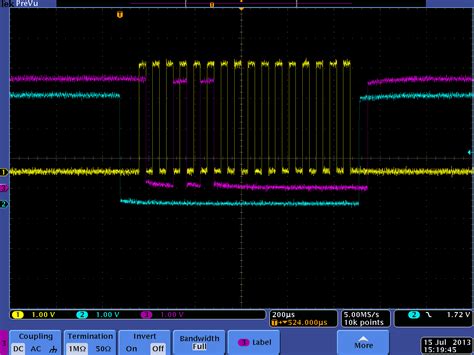 Msp430f2012 Verifying Acceptable Usi Spi Write Reg Waveform Msp Low