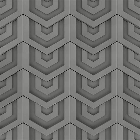 The Symmetry 3d Concrete Tile Is A Spectacular Asymmetrical Design