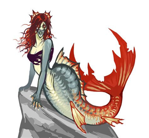 Not So Friendly Mermaid Finished Artworks Krita Artists