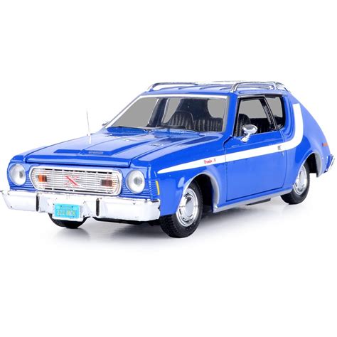 1974 Amx Gremlin X Blue 1 24 Scale Diecast Model By Motormax Collectable Diecast