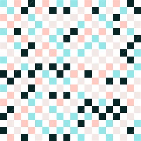 Premium Vector Random Squares Geometric Asymmetrical Seamless Texture Vector Pa