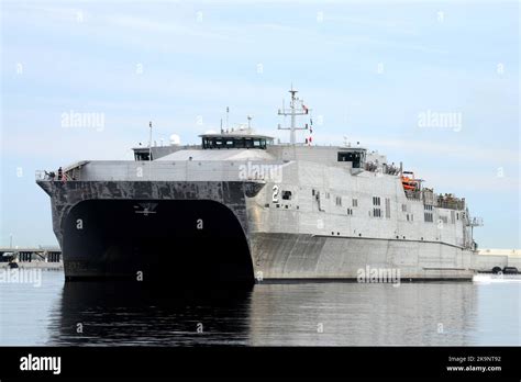 The Military Sealift Command Joint High Speed Vessel Usns Choctaw