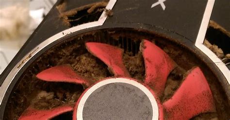 I Guess The Last Owner Had Some Thermal Issues With This Xfx 6850 And A Bit Of Chain Smoking