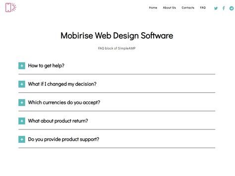 Detail Bootstrap Faq Template Koleksi Nomer 18