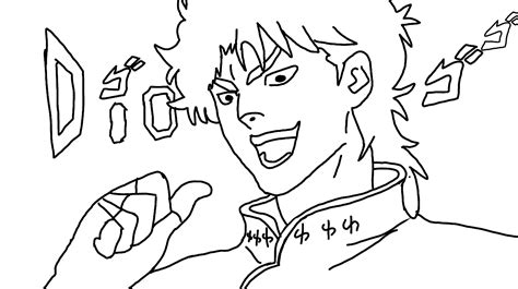 I Drew Dio Fanart Rstardustcrusaders