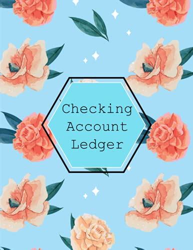 Checking Account Ledger Simple Accounting Ledger For Bookkeeping