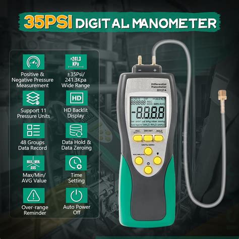 Manometer Hvac Digital Manometer Review Testing Measuring And