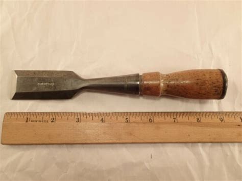 Vintage STANLEY No Beveled Edge Butt Wood Chisel Wide Antique Price Guide