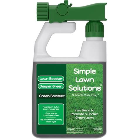 Have A Question About Simple Lawn Solutions Lawn Booster 32 Oz Liquid