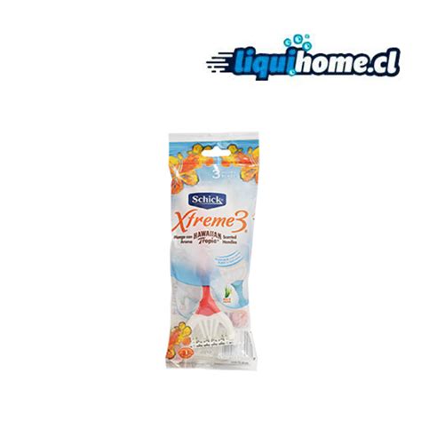 Prestobarba Schick Xtreme 3 Woman Hawaiian Tropic Liquihome Cl