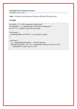 PWM Arduino Experiment For Engineering Pra PDF