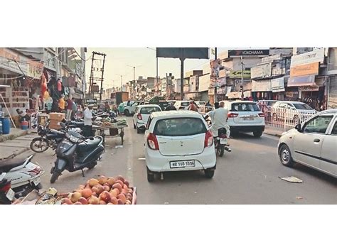 Due To Encroachment The Roads Of The City Are Getting Narrow Due To