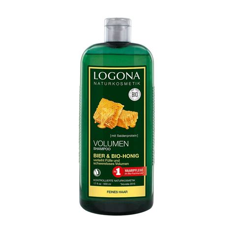 Biooocz Logona Šampon Pro Zvětšení Objemu Pivo A Med 500 Ml