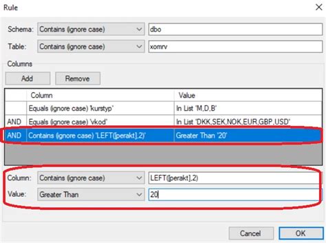 Odx Server Filter Rows Based On Substring Of Column Community