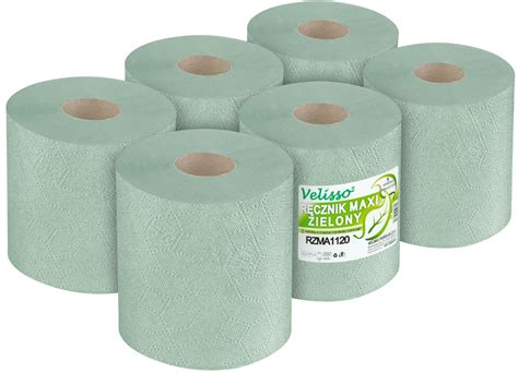 Makulaturowy ręcznik papierowy w dużej roli