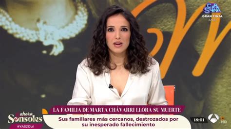Sonsoles Ónega Abandona Su Programa En Antena 3 Y Esta Será Su