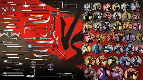 Shadow Fight 2 Tournament Fighter Weapons Vs Tournament Fighters