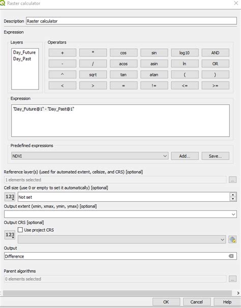 using batch raster calculator in qgis geographic information systems