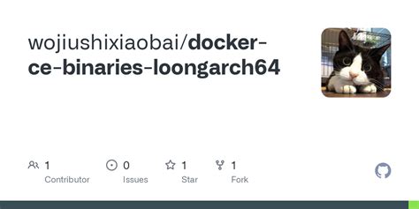 Github Wojiushixiaobai Docker Ce Binaries Loongarch