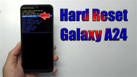 Hard Reset Galaxy A24 Factory Reset Remove Patternlockpassword How