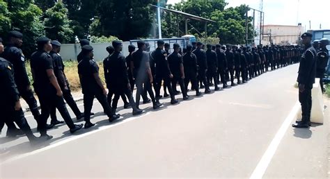 Ghana Police Igp Dampare Last Respect Match Pass For Police Officer